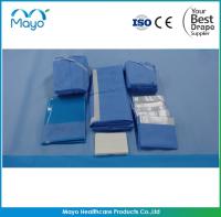 China 35g SMS Laparotomy Drape Abdomen Drapes LAP For Hospital Clinic for sale