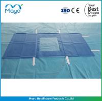China Sterile Nonwoven Laparoscopy Drape Set Laparoscopy Pelviscopy Pack for sale