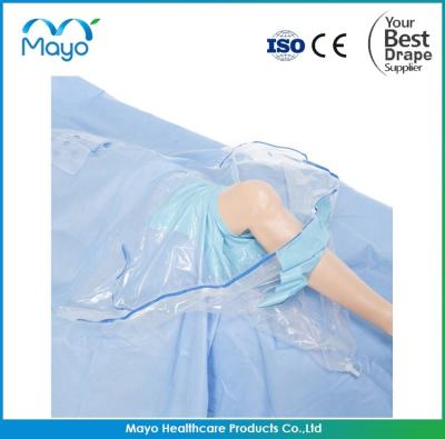 China Nonwoven Knee O Drape Like Disposable Surgical Drape Sheets for sale
