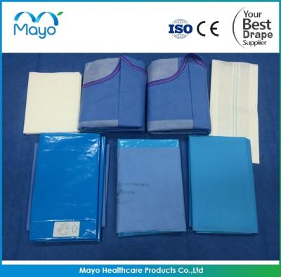 China Sterile Peri Gyn Drape Pack Hospital Obstetrics Pack Customized for sale