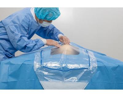 China Disposable TUR Drape Surgical Craniotomy Drape 230*300cm for sale