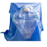 China Green Surgery Craniotomy Drape Pack with Fluid Collection Pouch for sale