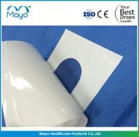 China PP SMS Sterile Field Towel Drape Fenestrated Drape With Adhesive for sale