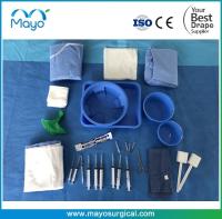 China Blue Operating Theatre Drapes SMS PP Universal Surgical Pack for sale