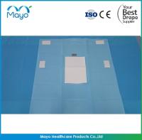China OEM 40Gsm SMS Drape Sterile Anesthesia Drape EO Sterilized for sale