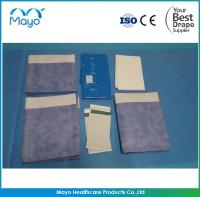 China Blue SS SMS TUR Drape 35g 40g Adhesive Drapes Surgical for sale