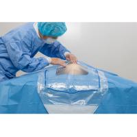 China Green Surgery Craniotomy Drape Pack with Fluid Collection Pouch for sale