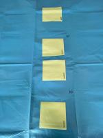 China Angio General Surgery Drapes Pad With Four Transparent Holes for sale