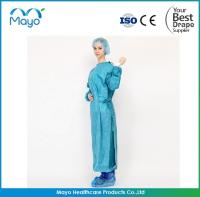 China 43G AAMI Level 3 Isolation Gowns SMS Surgical Gown Disposable for sale