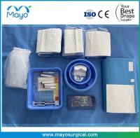 China Mayo Surgical Angio Drape Pack With Angio Cover For CathLab for sale