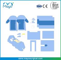 China FDA Approval Cardiovascular Drape Set Surgical Thoracic Drape Pack for sale