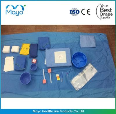 China SMS Radial Angiography Drape Pack For Hospital And Clinic Customized for sale