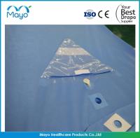 China Sterile Disposable Surgical TUR Urology Drape Pack Urinary Drape for sale