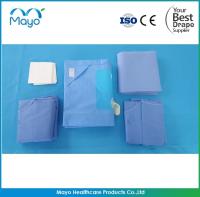 China Sterile Disposable Surgical TUR Urology Drape Pack Urinary Drape for sale