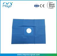 China Disposable Medical Fenestrated Surgical Drape With Hole Sterile for sale