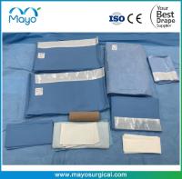 China Orthopedic Surgery Sterile Surgical Hip Drape Pack With U Split Drape for sale