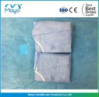China Cardiac Interventional Therapy Coronary Angiography Drape Pack With 4 Hole for sale
