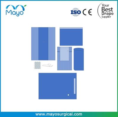 China Disposable Surgical Gynecological Pack With Underbuttock Drape for sale