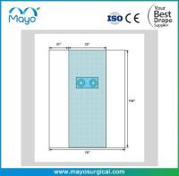 China Surgical Solution Sterile Single use Surgical Angiography Drape with 2 holes for sale