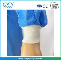 China Single Use Medical Protective Gown ISOLATION GOWN PP 30GR for sale