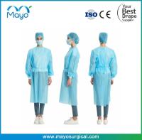 China Non Woven Fabric Disposable Isolation Gown Isolation Clothing Waterproof Direct from China Factory Customs for sale