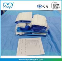 China Sterile Supply Cath Angio Kit With Drape Femoral Angiography for sale