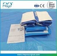 China Sterile Basic Surgical Pack with reinforced drape and Gown for sale