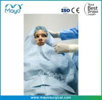 China ENT Surgery Use Disposable Surgical Facial Drape With Reinforced for sale