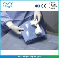 China Surgical Drape 100x150 With Hole Off-centre Adhesive Opening for sale