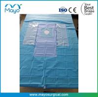 China Customized Orthopedic Hip Drape With Double Pouch for sale
