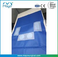 China CathLab Use Surgical Angiography Drape With 4 Hole for sale