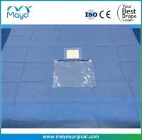 China Disposable Surgical Eye Drape With Collection Pouch For Ophthalmology for sale