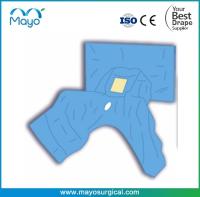 China Abdominal Surgery Sterile Laparotomy Drape With Incision Hole for sale