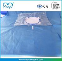 China 3ply Nonwoven Material Surgical Cesarean Delivery Drapes With Collection Pouch for sale
