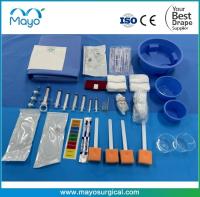 China SMS Radial Femoral Angiography Drape Kits With Angio Drapes 4 Hole Self Times 5 Years for sale
