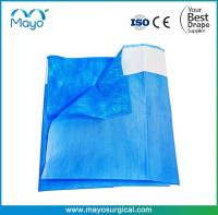 China Disposable Sterile Plain Drape Surgical O.T. Towel with Adhesive for sale