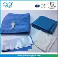 China Urologic Surgery Surgical TUR Drape Set with finger cot for sale