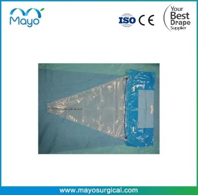 China Surgical Underbuttock Drape with Collection Pouch w/ Scale for sale