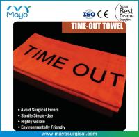 China Sterile Blue Time-Out Towel 24x16 Inch for Operation Room for sale
