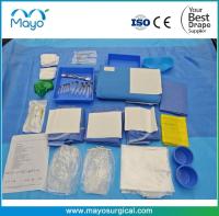 China Sterile Angiography Drape Pack Nonwoven Blue 3-Year Shelf Life for sale