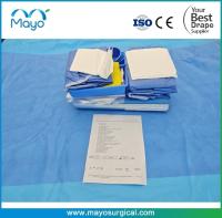 China Sterile Angiography Drape Pack Nonwoven Blue 3-Year Shelf Life for sale