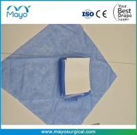 China EN 13795 Compliant Sterile Surgical Gown with Ultrasonic Seam and Knitted Cuffs for sale