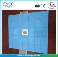 China Surgical Disposable Sterile Incision Drape with hole & Tape for sale