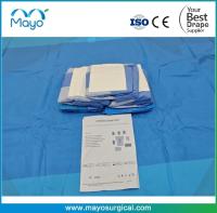 China PP lamination PE Sterile Lithotomy Drape Pack with leggings for sale