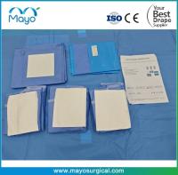 China Surgical Sterile Eye Surgery Set with Eye Drape w/ double collection pouch for sale