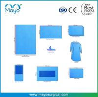 China Sterile Basic Surgical Pack with reinforced drape and Gown for sale