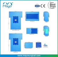 China Customized Laparotomy Drape Pack with reinforced Gown for sale