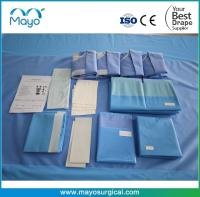 China Hospital Surgical Disposable Orthopedic Hip Drape Pack Sterile Non-woven Hip Drape for Medical Use for sale