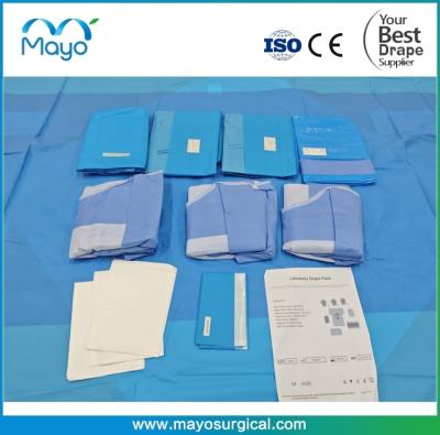 China Disposable Surgical Packs Lithotomy Kit Abdominal Lithotomy Packs for sale