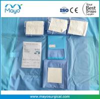 China Sterilized Ophthalmic Drape with Double Pouch Ideal for Eye Surgery Kits and Surgical Procedure Sterility Assurance for sale